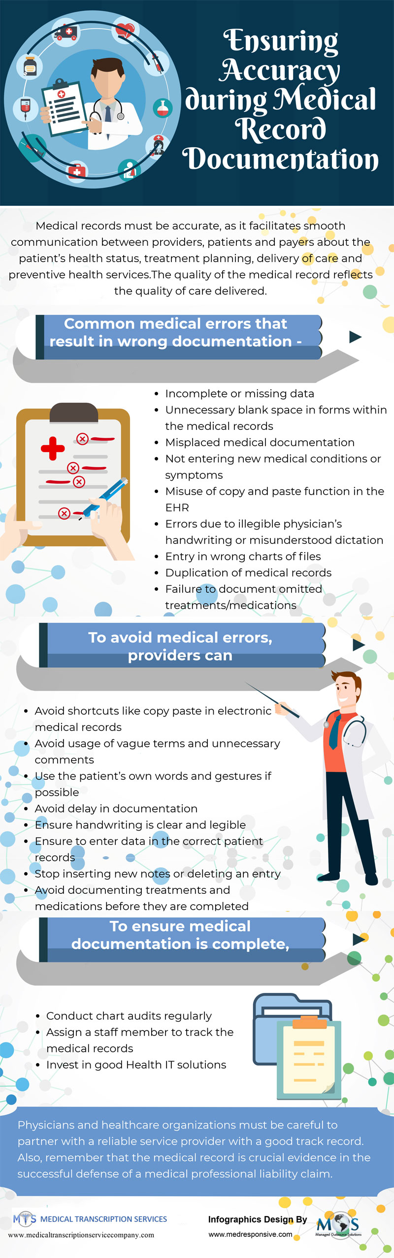 Ensuring Accuracy during Medical Record Documentation | Infographic Ensuring Accuracy during Medical Record Documentation | Infographic