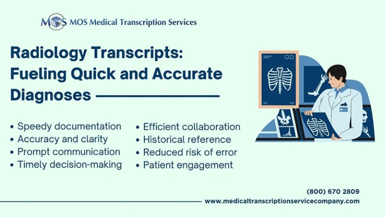 The Role of Radiology Transcripts in Early Diagnosis